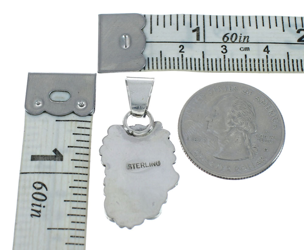 Genuine Navajo Indian Opal Sterling Silver Pendant NX11574 ...