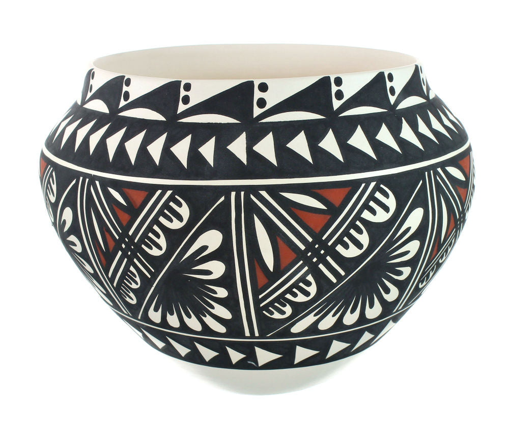 Native American Hand Crafted Acoma Pottery By Artist L. Vallo NN20017 ...