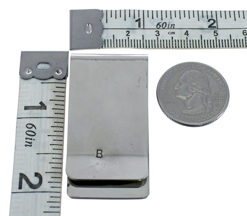 Native American Genuine Sterling Silver Kokopelli Money Clip JX127796 ...